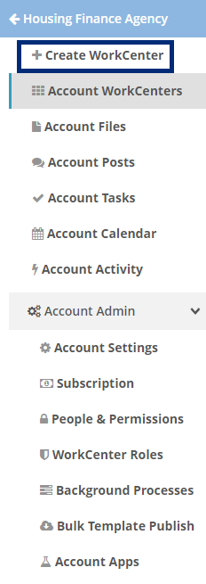Create a WorkCenter – ProLink Solutions