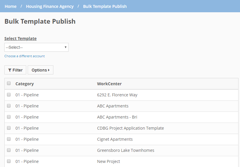 Bulk Template Publish – ProLink Solutions