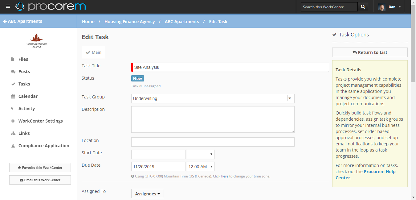 Introduction to Procorem Tasks – ProLink Solutions