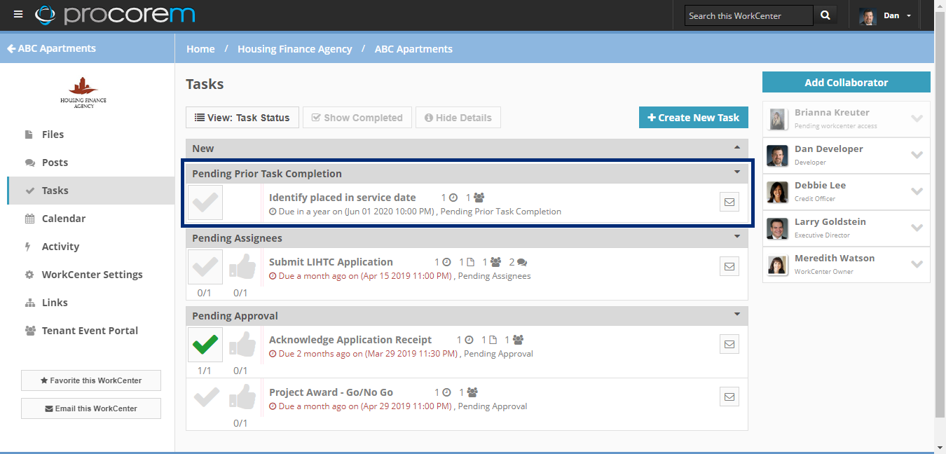Introduction to Procorem Tasks – ProLink Solutions